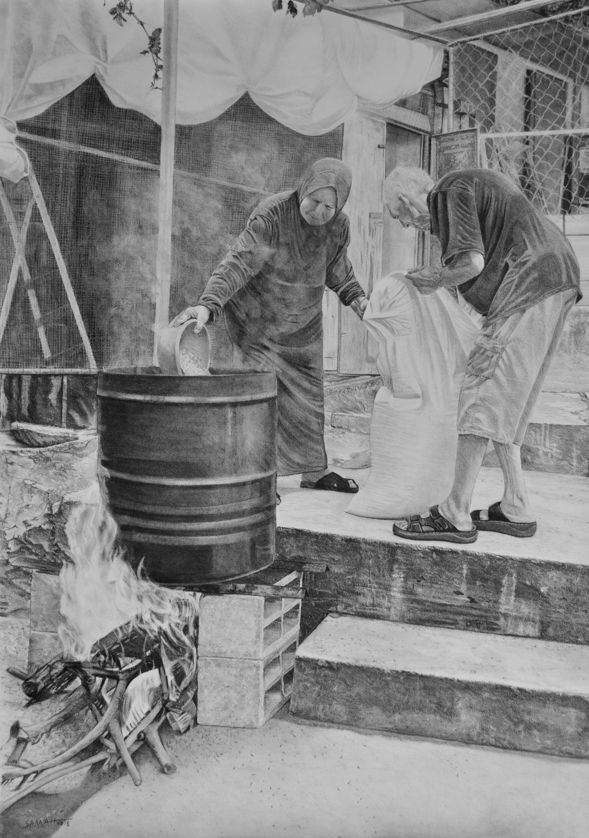 De roots van Samah Shihadi @ Museum MORE - Jegens & Tevens - Online ...